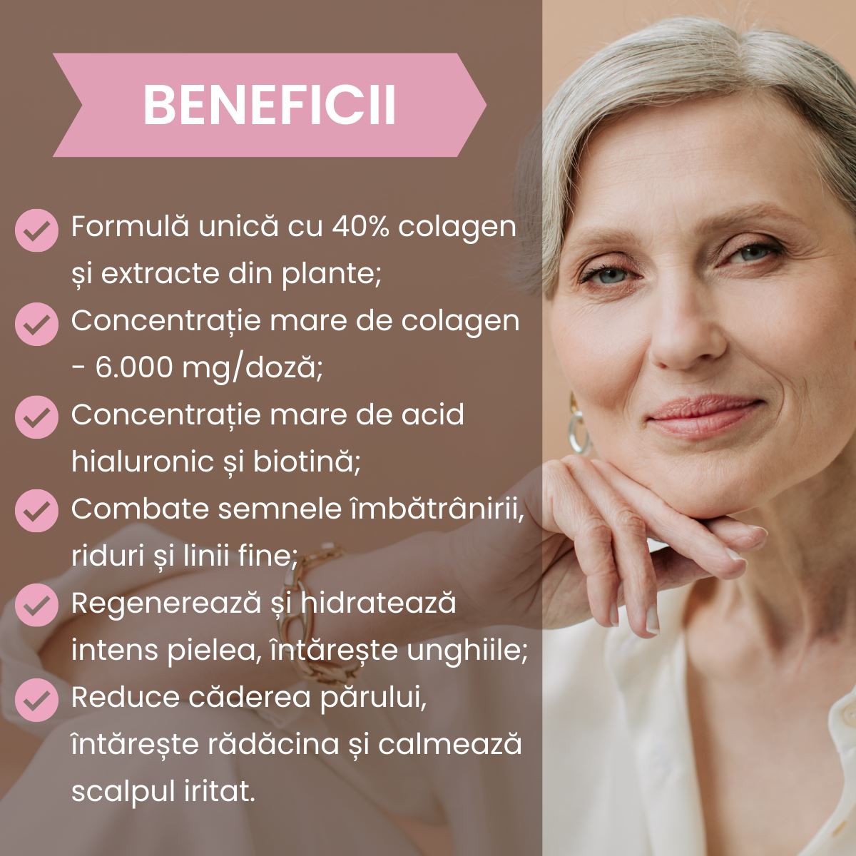 Colagenus Frumusețe - Colagen lichid hidrolizat cu acid hialuronic și ...
